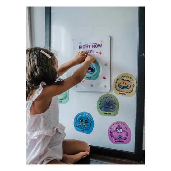 All My Emotions: Feelings Friends Magnetic Emotions Board for Kids ...